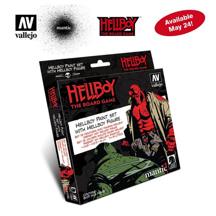 Mantic & Vallejo Team Up On Hellboy Paint Set – OnTableTop – Home of ...