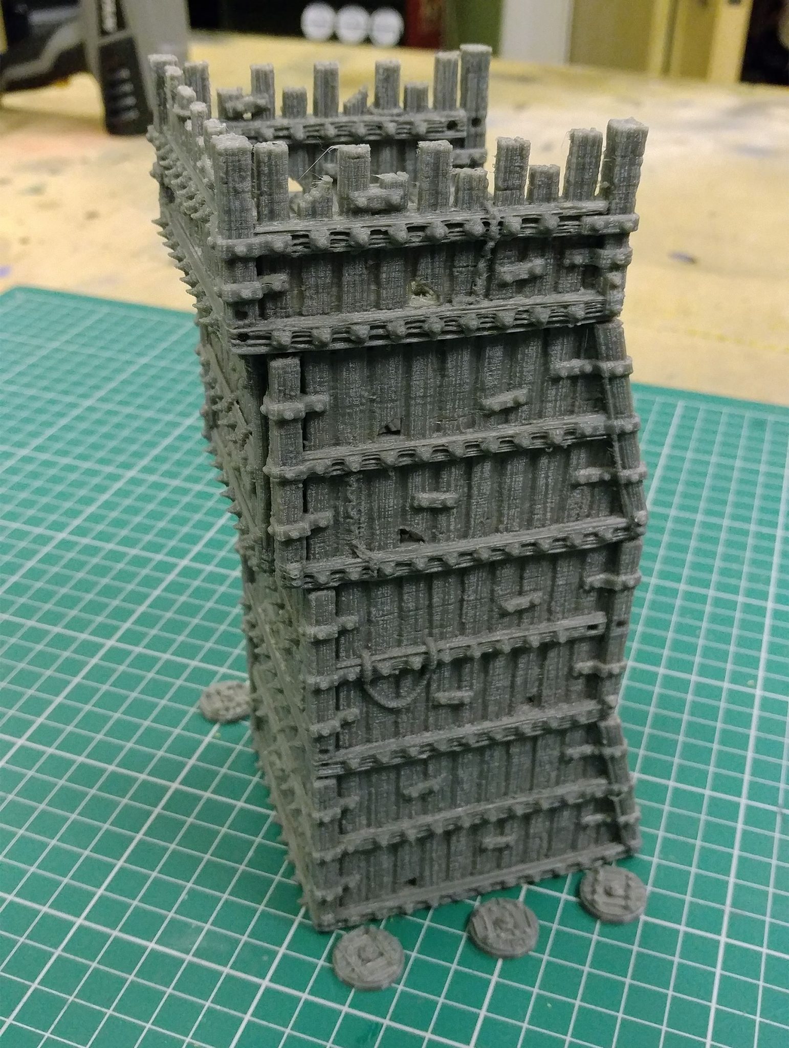 Hobby Lab: Siege Tower – The Finished Print – OnTableTop – Home of ...