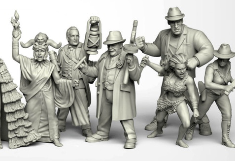 New Pulp Heroes & Villains Hit Kickstarter From Crooked Dice ...
