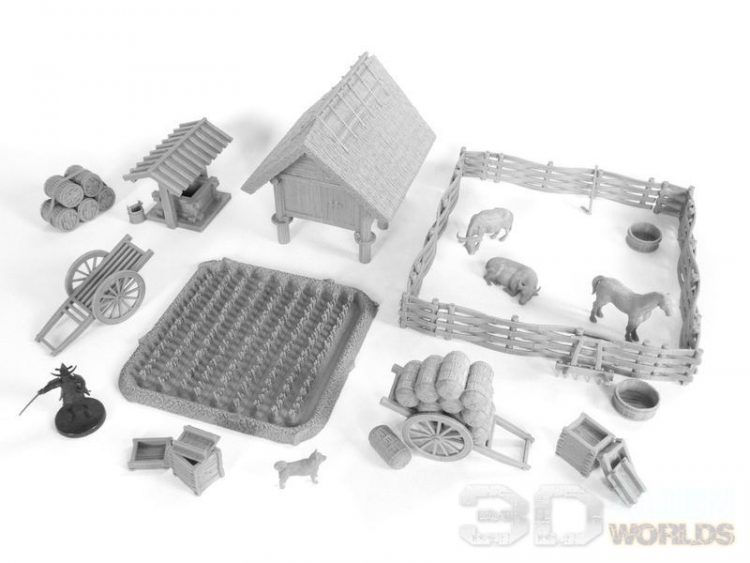 Draw Swords & Defend 3DAlienWorlds’ Samurai Farm Set – OnTableTop ...