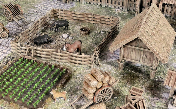 Draw Swords & Defend 3DAlienWorlds’ Samurai Farm Set – OnTableTop ...