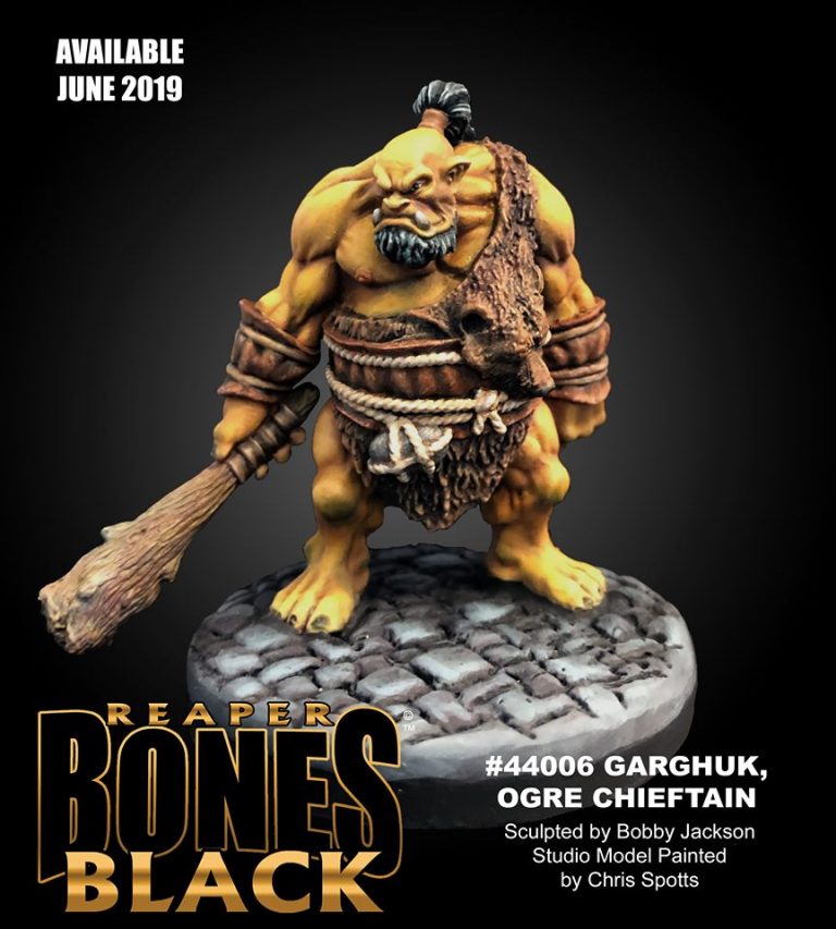 June’s Reaper Bones Black Miniature Is A Mighty Ogre – OnTableTop ...