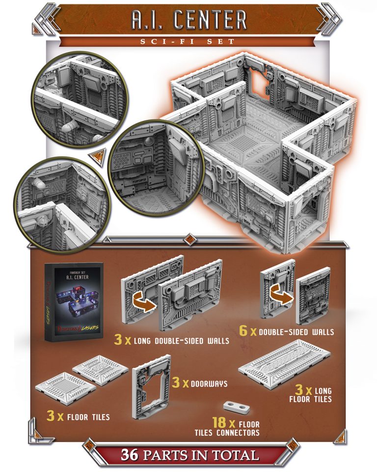 Archon’s Dungeon & Lasers Terrain Pricing Revealed – OnTableTop – Home ...