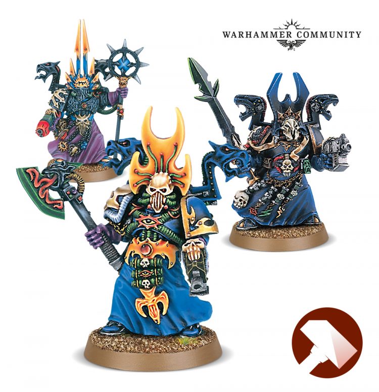 Classic Chaos Sorcerers Wield Mighty Magics In 40K – OnTableTop – Home ...