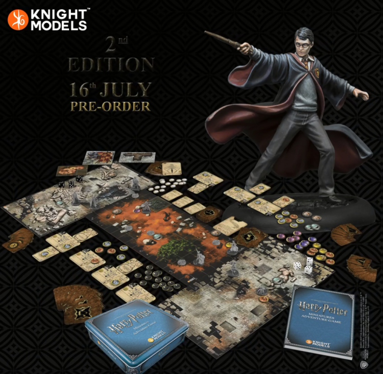 Ready Wands As Knight Models Reprint Harry Potter Core Set – OnTableTop ...