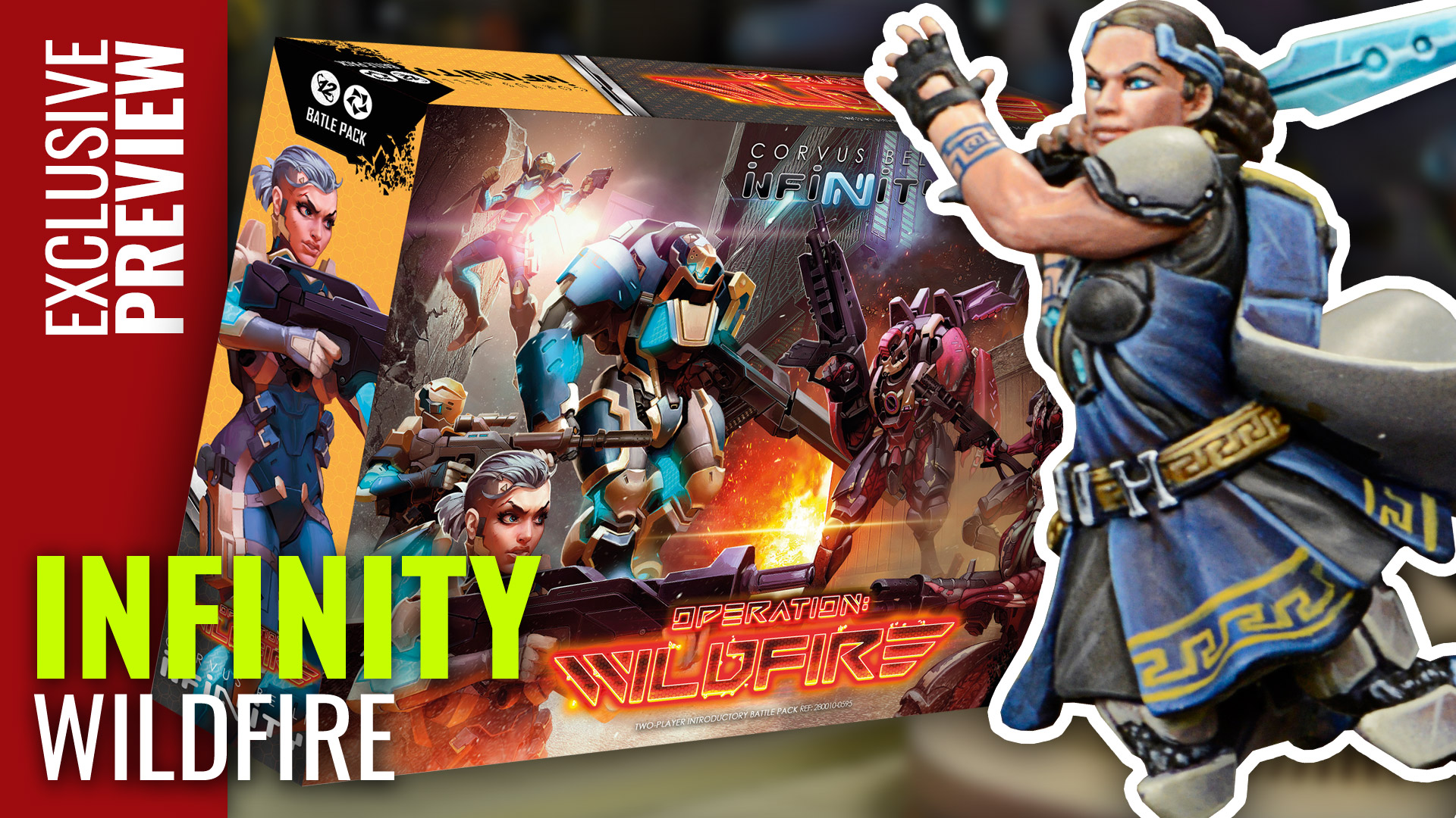 Infinity Wildfire Spreads Through Gen Con In New Two-Player Battle Pack ...