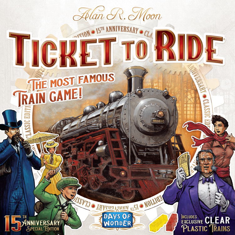 Ticket To Ride Celebrates Its Fifteenth Anniversary – OnTableTop – Home ...