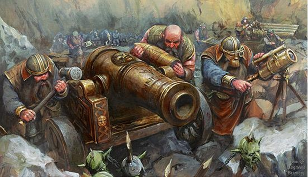 The dwarf gunline – OnTableTop – Home of Beasts of War