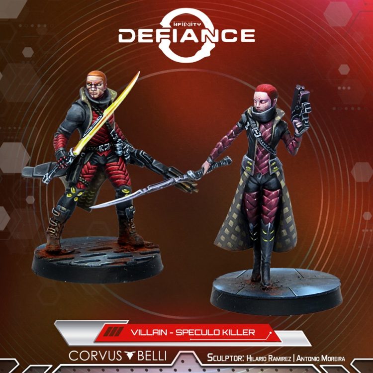 Corvus Belli Give Painted Peek At Infinity Defiance Villains ...