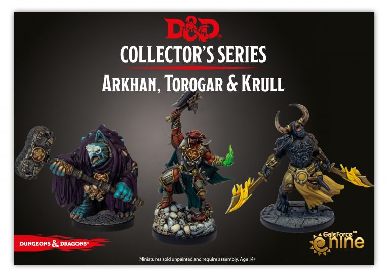 Gale Force Nine Sculpt Up Arkhan & The Dark Order For D&D – OnTableTop ...