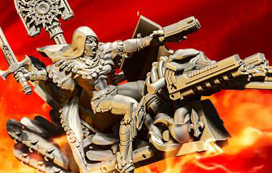 Raging Heroes Unleash Their New Hell Riders On The Tabletop ...