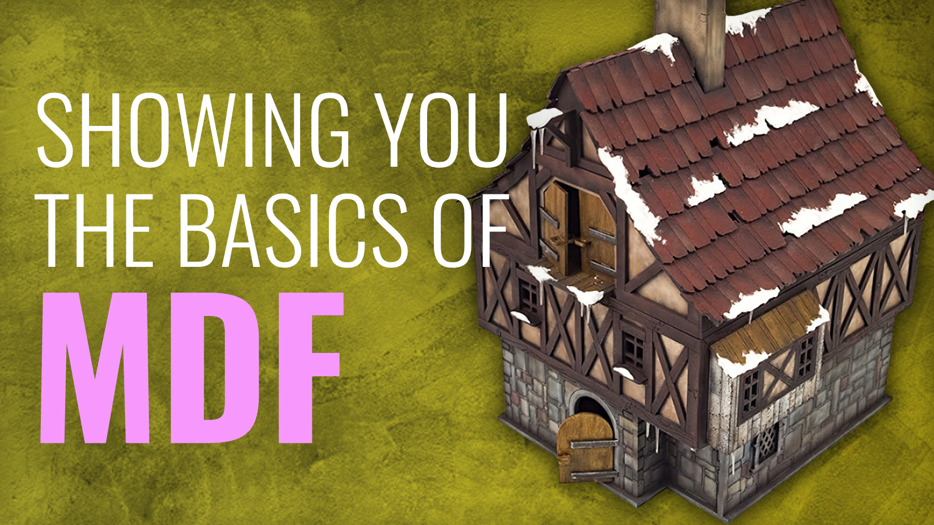 Gerry Can Show You How To Prepare MDF Terrain – OnTableTop – Home of ...