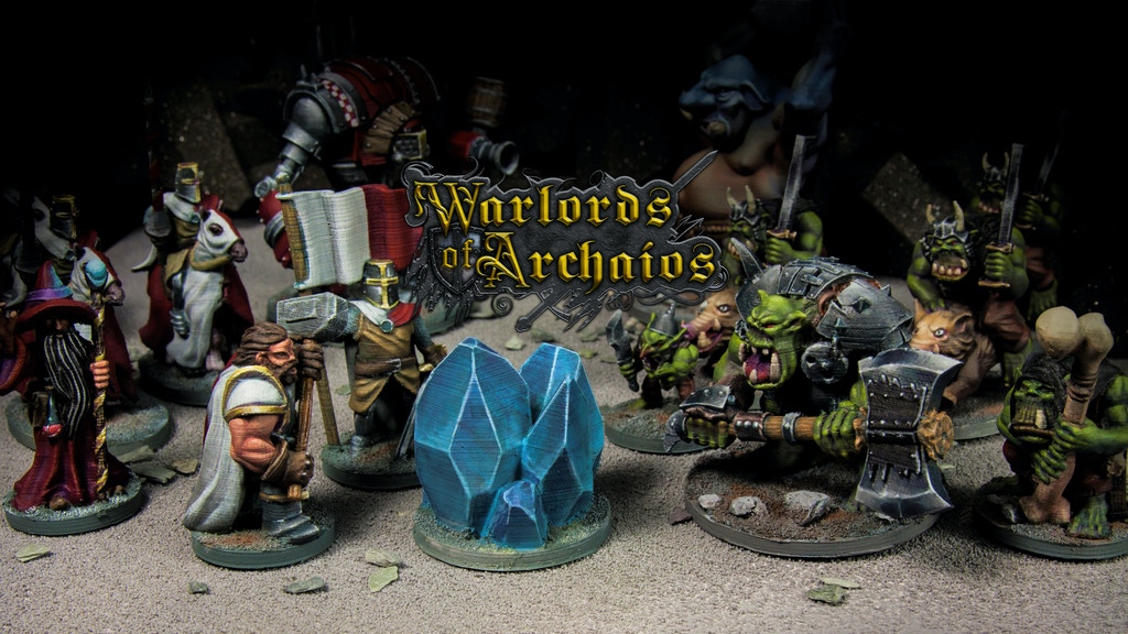 Warlords of Archaios 2nd Kickstarter – OnTableTop – Home of Beasts of War