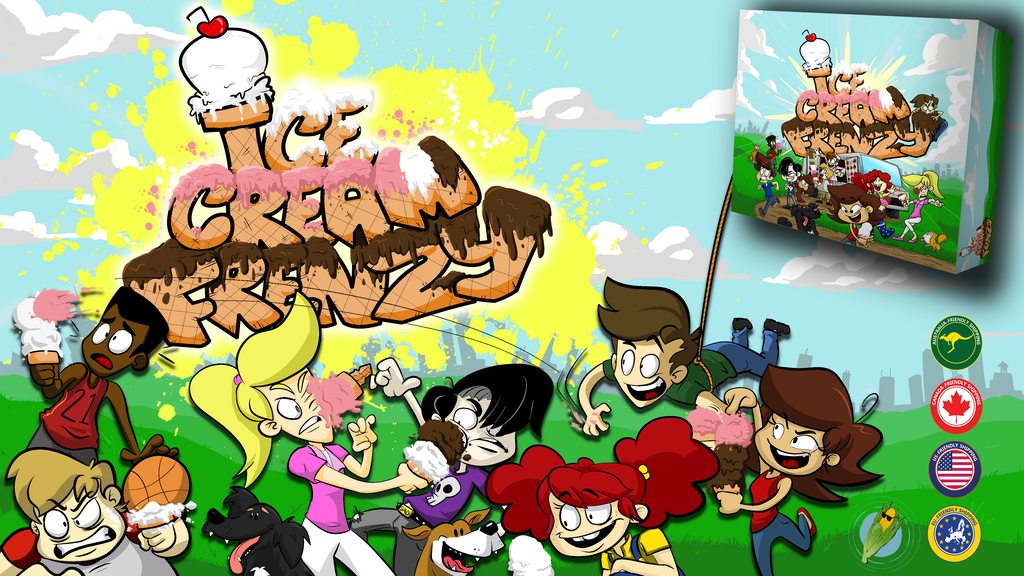 Ice Cream Frenzy – A Unique Family Board Game – OnTableTop – Home of ...