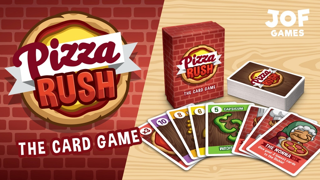 Pizza Rush: A Fast-Paced Card Game! – OnTableTop – Home of Beasts of War