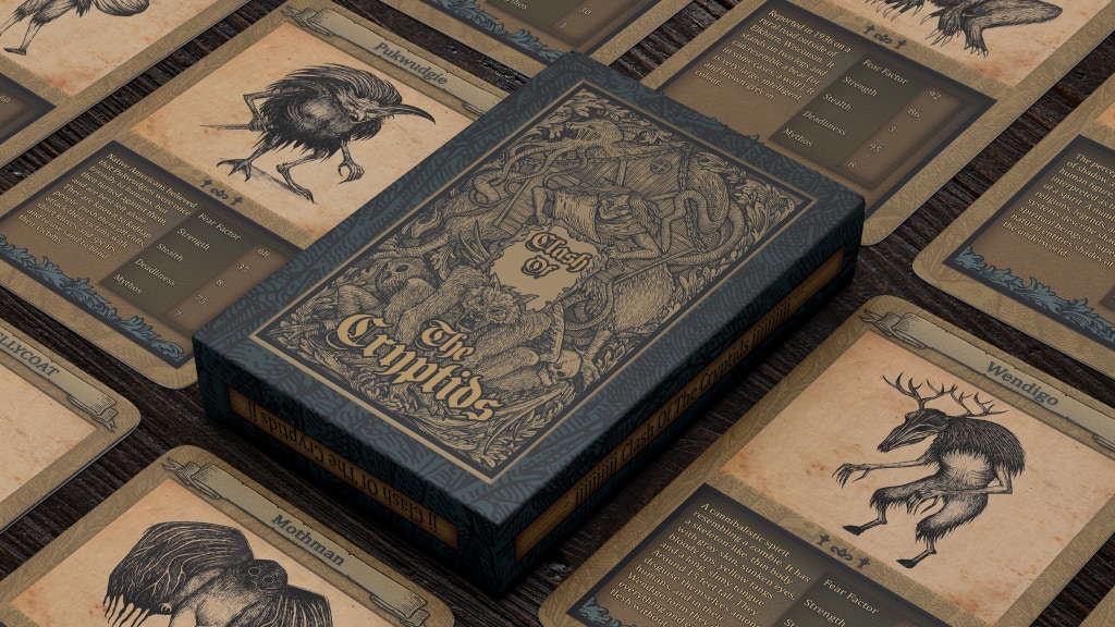 Clash Of The Cryptids – A Card Playing Battle Game – OnTableTop – Home of Beasts of War