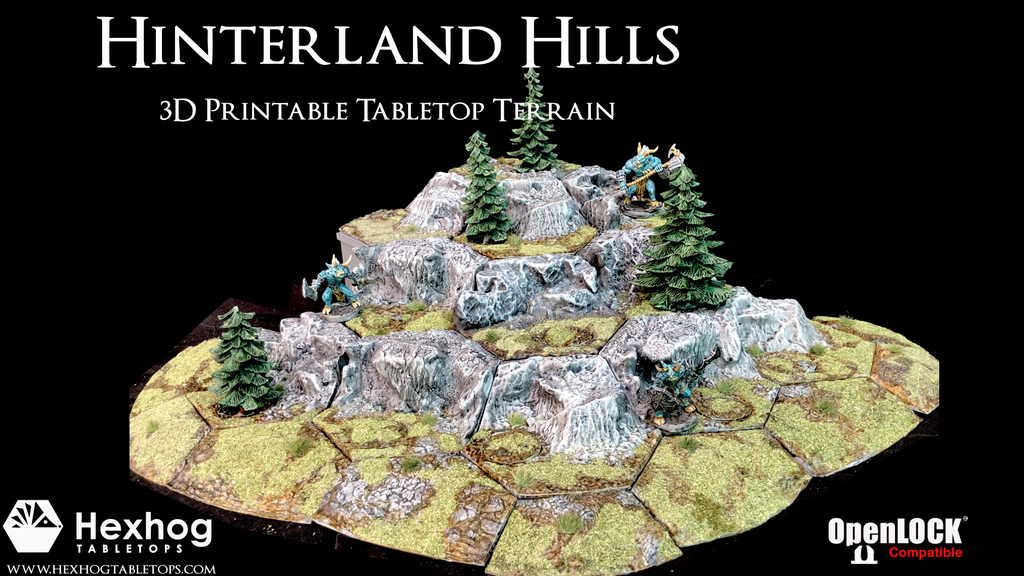 Hexhog Tabletops: Hinterland Hills – OnTableTop – Home of Beasts of War