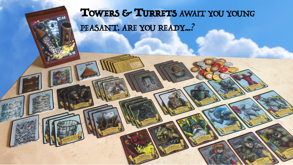 Towers and Turrets: Tabletop card game – OnTableTop – Home of Beasts of War