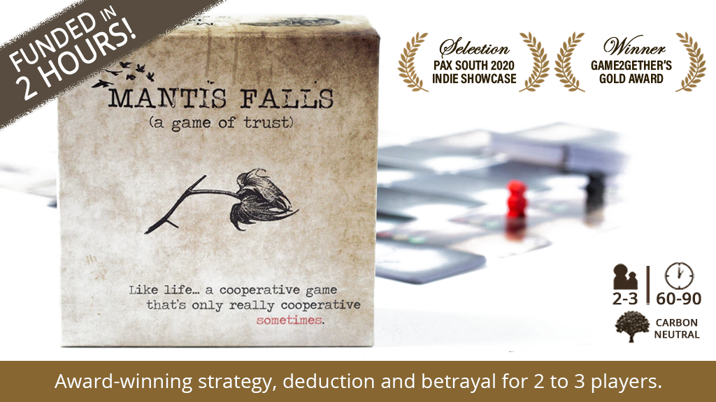 Mantis Falls (a game of trust) – OnTableTop – Home of Beasts of War