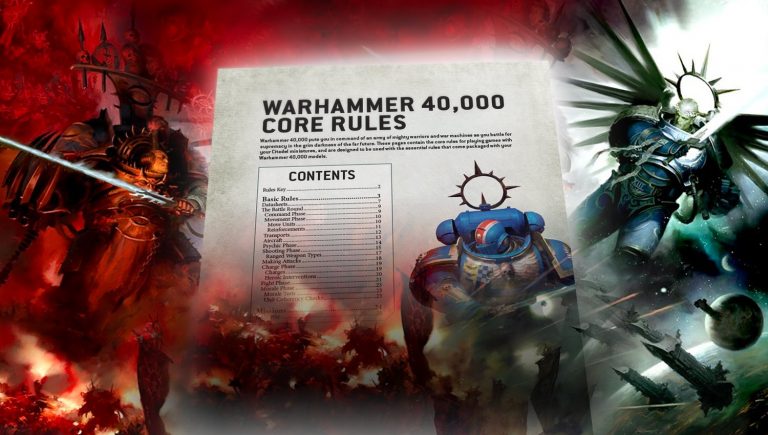 New Warhammer 40K Core Rules Available For Download – OnTableTop – Home ...