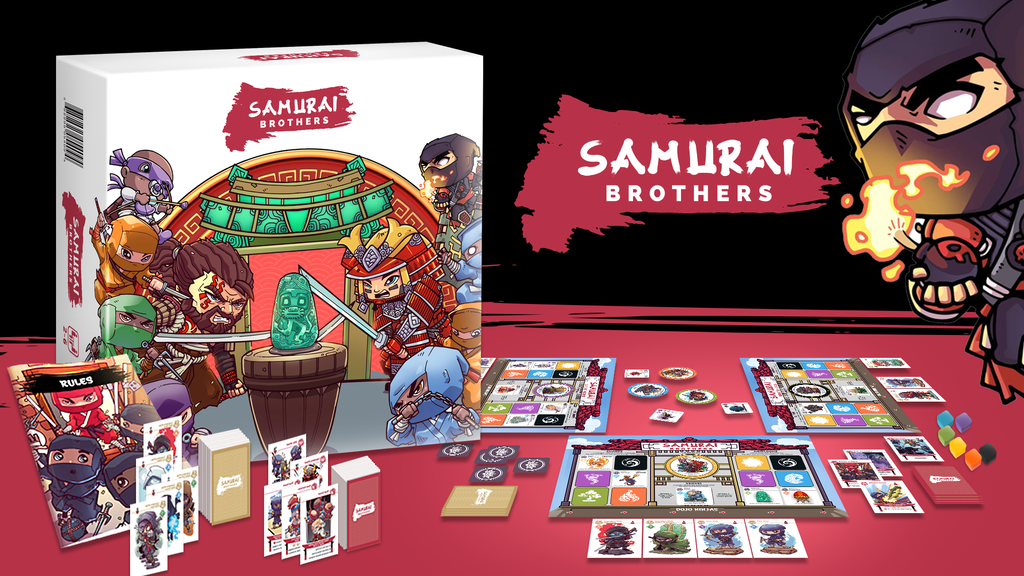 Samurai Brothers Ninja Battle Game – OnTableTop – Home of Beasts of War