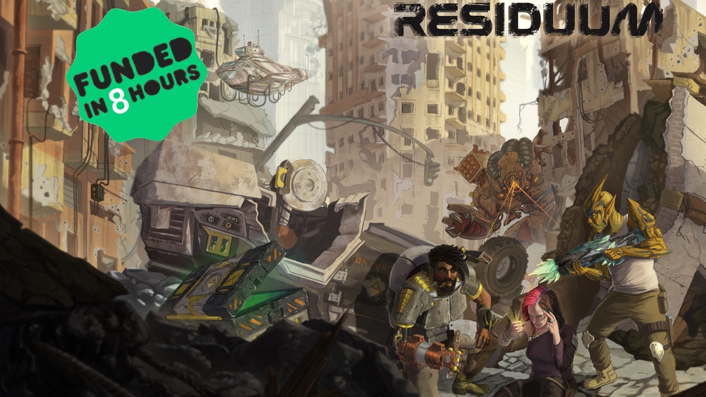 Residuum – A Post-apocalyptic RPG – OnTableTop – Home of Beasts of War