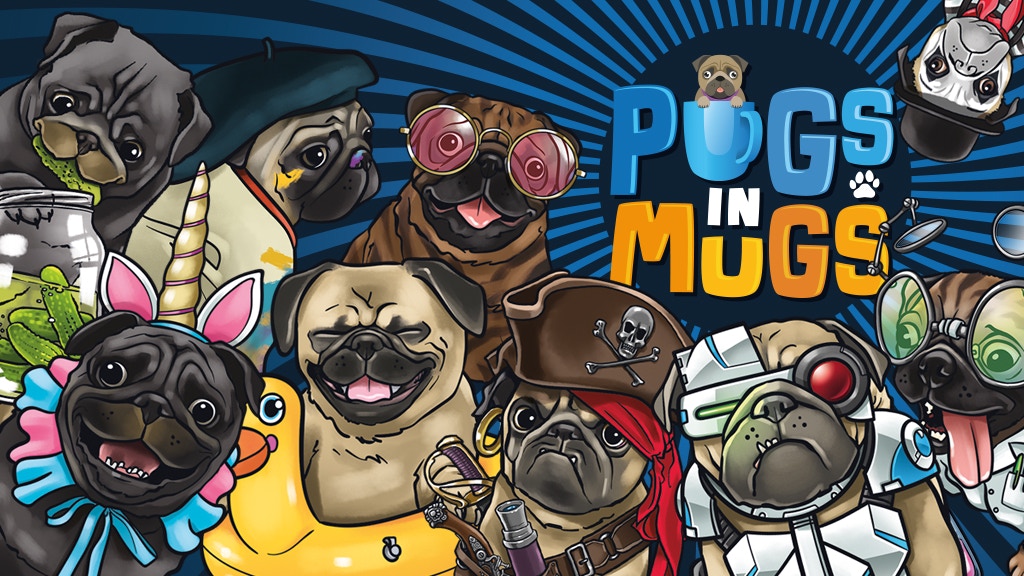 Pugs In Mugs – OnTableTop – Home of Beasts of War