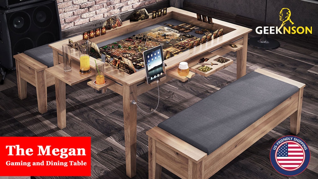 The Megan Board Game Table – OnTableTop – Home of Beasts of War