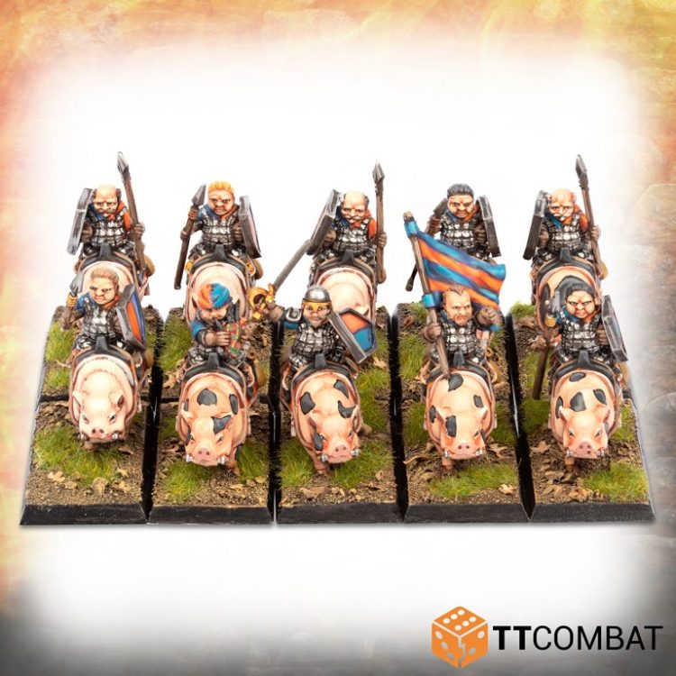 TTCombat Ready Their Full Halfling Army For War On The Tabletop ...