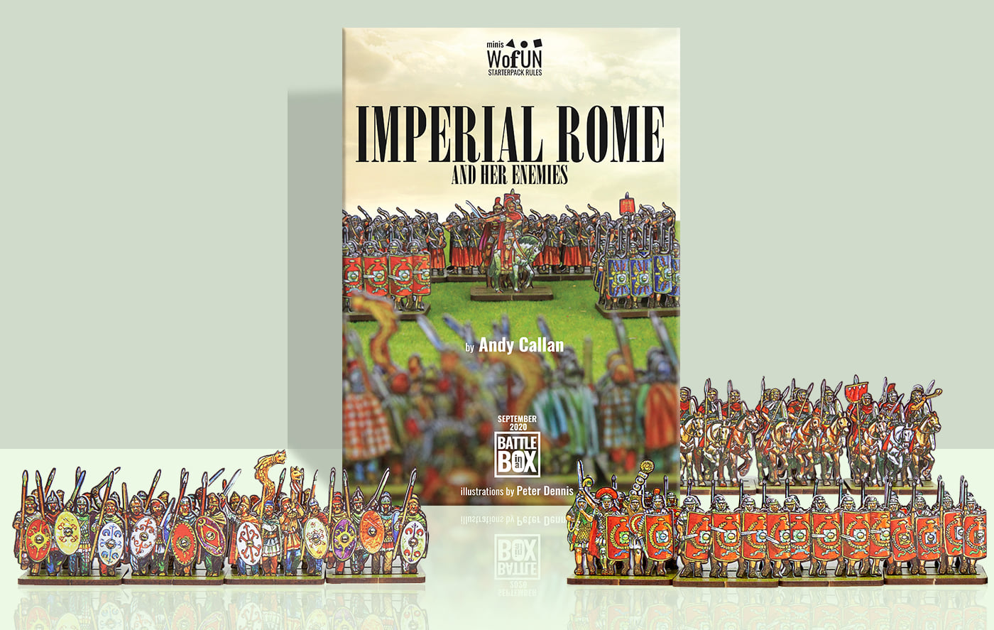 Wofun Games Bring Peter Dennis’ Imperial Roman Forces & Their Enemies ...