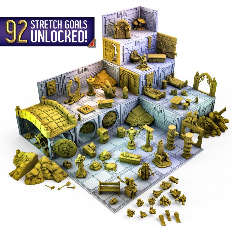 Bundles Of Stretch Goals Unlocked For Archon’s Dungeons & Lasers II ...