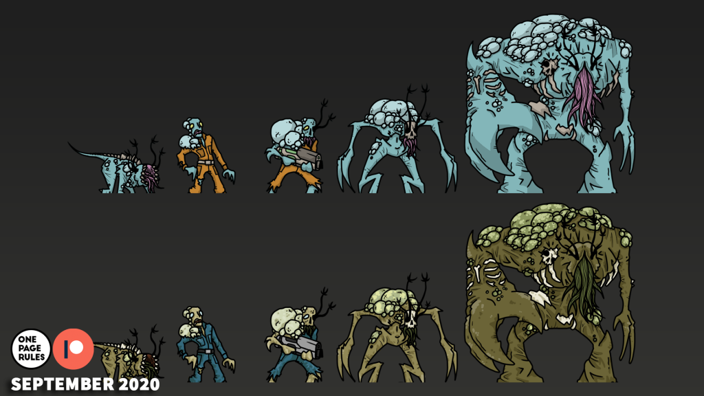 One Page Rules Enter Science Fiction Flatland As They Show Off 2D ...