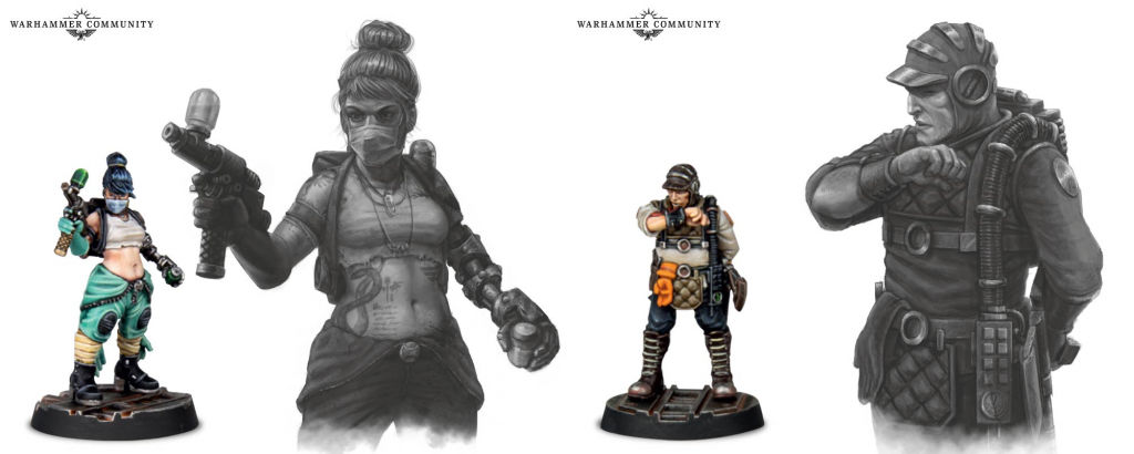 Necromunda New Hired Guns In The Underhive – OnTableTop – Home of ...