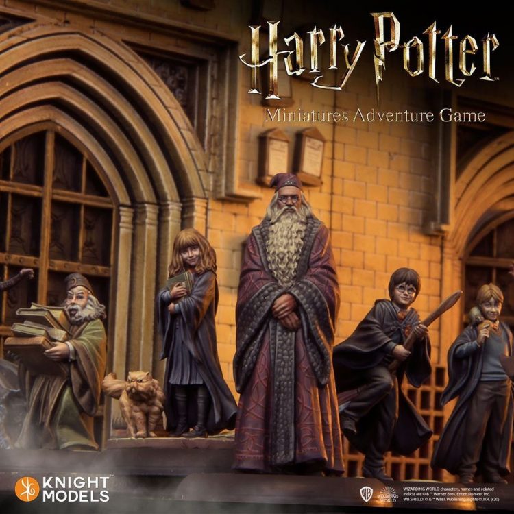 Knight Model’s Dumbledore & Flitwick Begin Spellcasting – OnTableTop ...