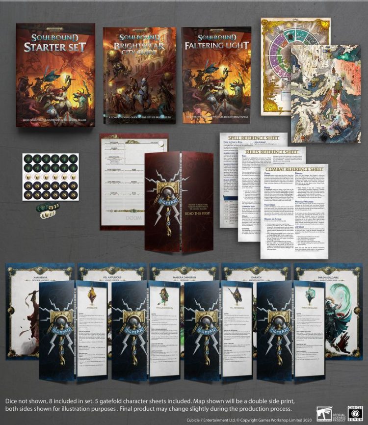 Cubicle 7 Shows Off What’s Inside The Soulbound Starter Set ...