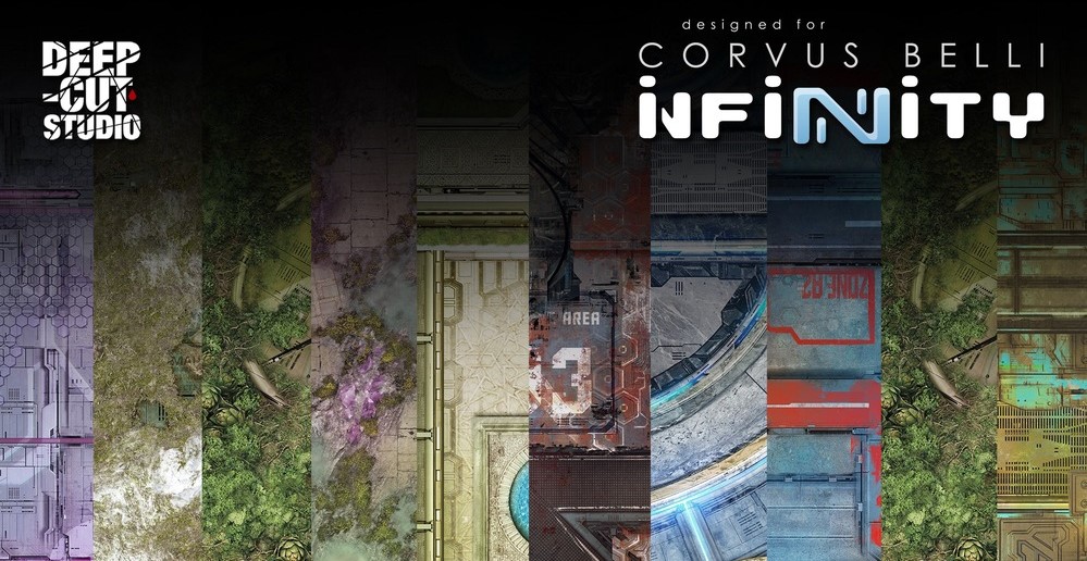 Deep-Cut Studios Release Range Of Infinity: Code One Battle Mats ...
