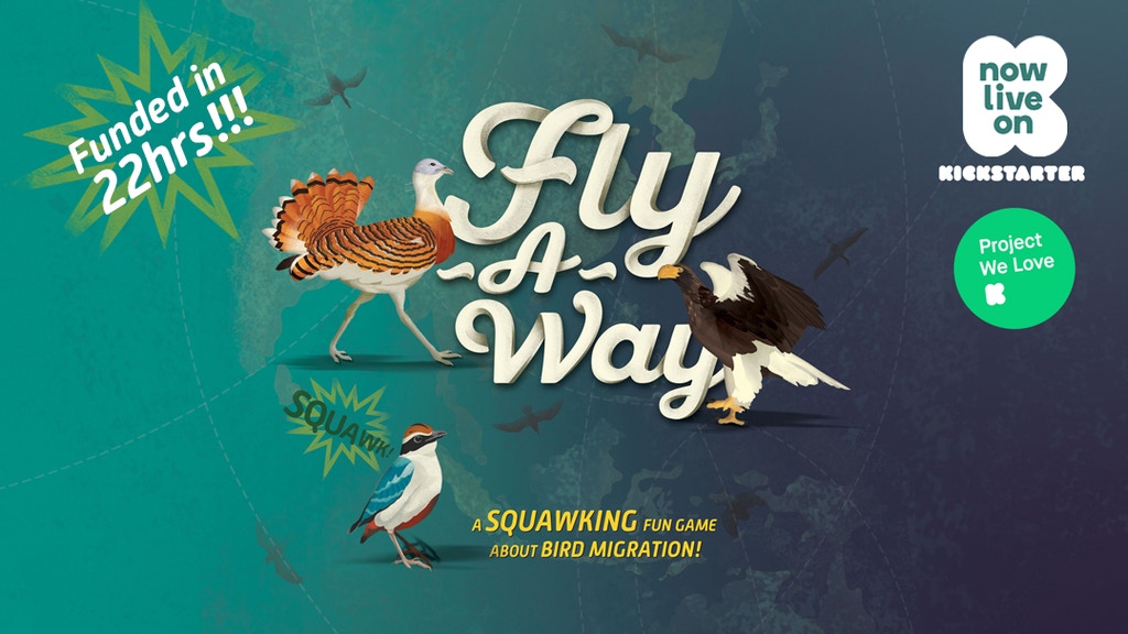 Fly-A-Way: A Squawking Fun Game about Migratory Birds – OnTableTop ...
