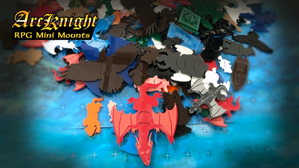 RPG Mini Mounts – OnTableTop – Home of Beasts of War