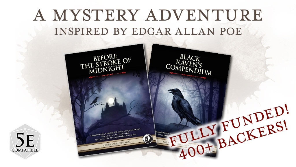 A Mystery Adventure Inspired by Edgar Allan Poe for 5e – OnTableTop ...