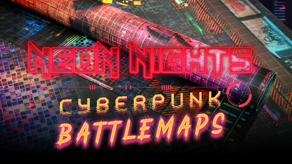 Neon Nights – Cyberpunk Battlemaps – OnTableTop – Home of Beasts of War