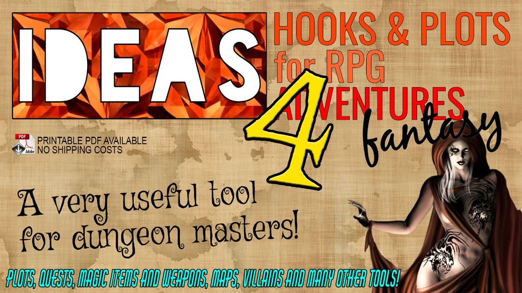 IDEAS! 4 Hooks & Plots for RPG Adventures (Phase 4) – OnTableTop – Home ...