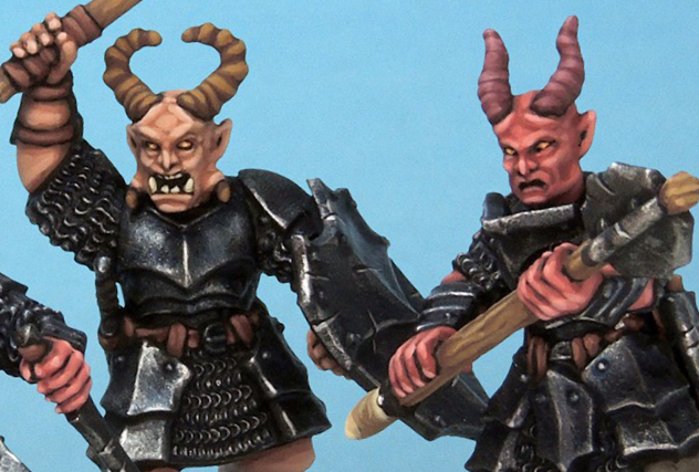 North Star Preview Painted Demons For Frostgrave The Red King ...