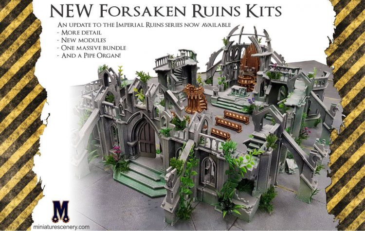 Miniature Scenery Revamp Their Forsaken Ruins Terrain – OnTableTop ...