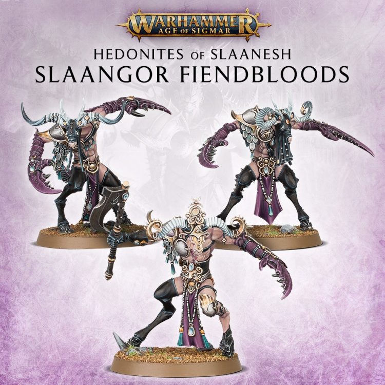 Hedonites Of Slaanesh Battletome & New Models For Age Of Sigmar ...