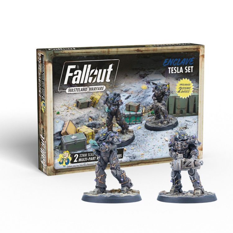 Enclave Soldier & Tesla Sets For Fallout: Wasteland Warfare ... Enclave Soldier & Tesla Sets For Fallout: Wasteland Warfare ...