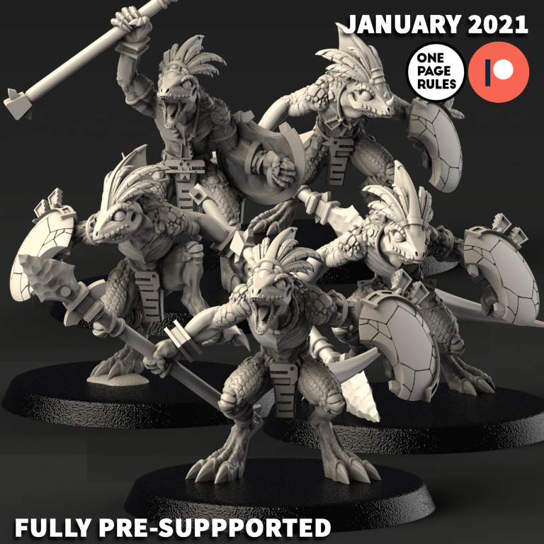 Last Chance To Grab OnePageRules’ January Patreon Bundle – OnTableTop ...
