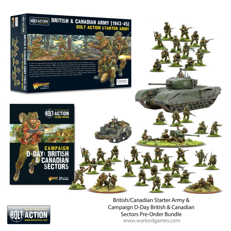 Bolt Action British & Canadian Miniature Pre-Orders Now Live ...