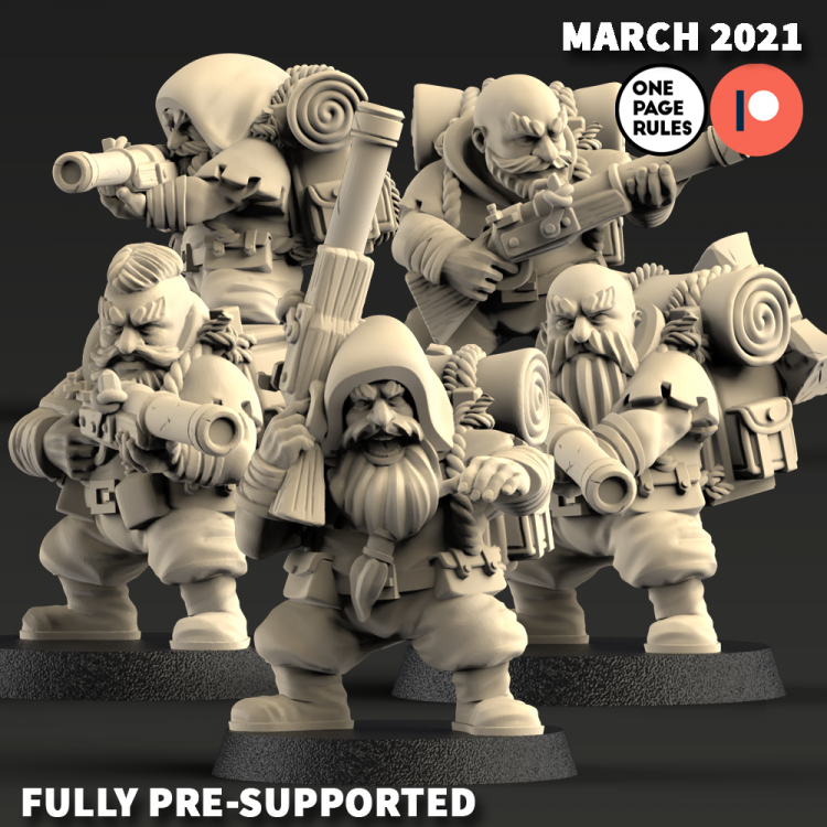 Dwarven Armies Coming To OnePageRule’s Patreon In March – OnTableTop ...