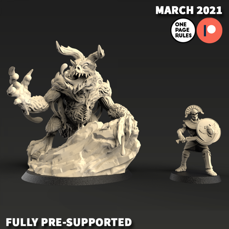 Monstrous Demons Coming From OnePageRules In March! – OnTableTop – Home ...