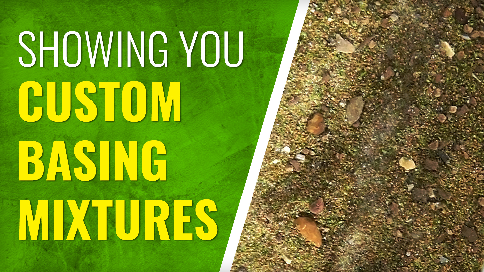 Gerry Can Show You How To Make A Custom Basing Mix – OnTableTop – Home ...